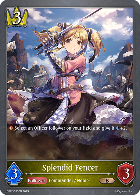 Splendid Fencer - BP12-033EN – Perfect Sphere Games