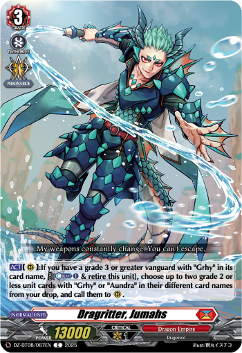 Dragritter, Jumahs - DZ-BT08/067EN – Perfect Sphere Games