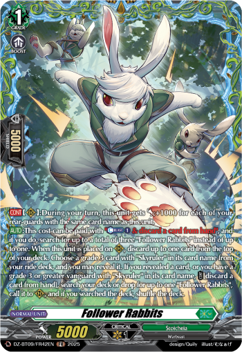 Follower Rabbits (FR) - DZ-BT09/FR42EN – Perfect Sphere Games