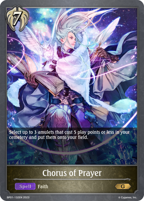 Chorus of Prayer - BP01-132EN – Perfect Sphere Games