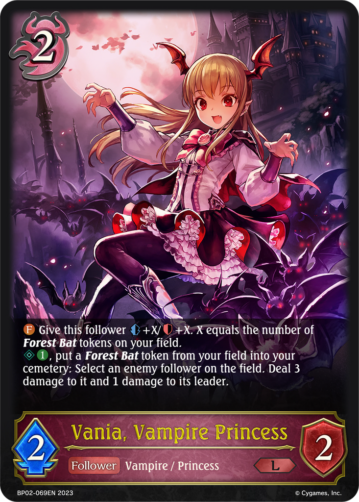 Vania, Vampire Princess - BP02-069EN – Perfect Sphere Games