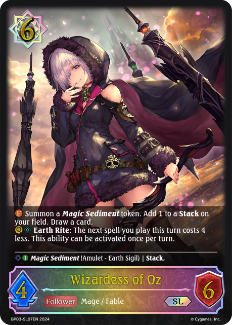 Wizardess of Oz (SL) - BP03-SL07EN – Perfect Sphere Games